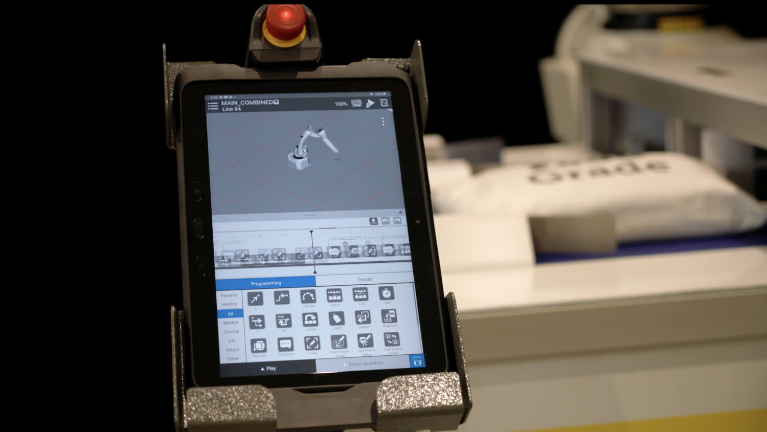 Tablet Teach Pendant | FANUC America Tablet Teach Pendant | FANUC America